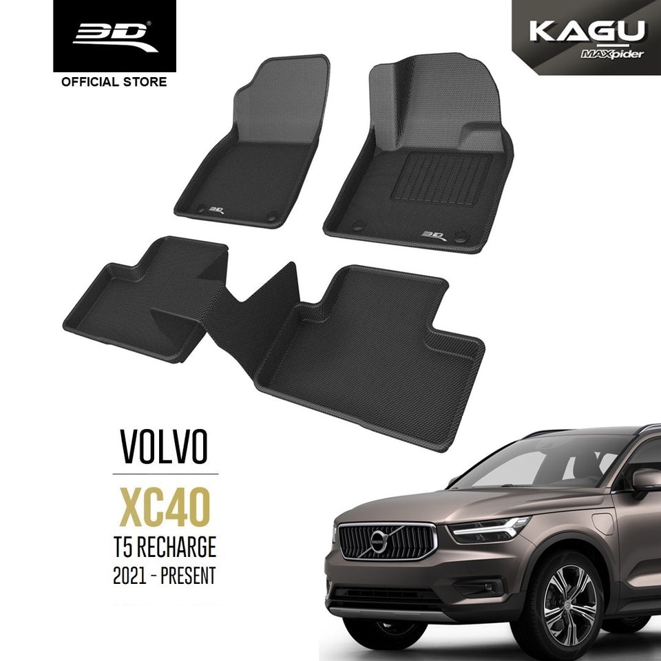 3D KAGU Car Mat Volvo XC40 Recharge (2021 - Present) | Shopee Singapore