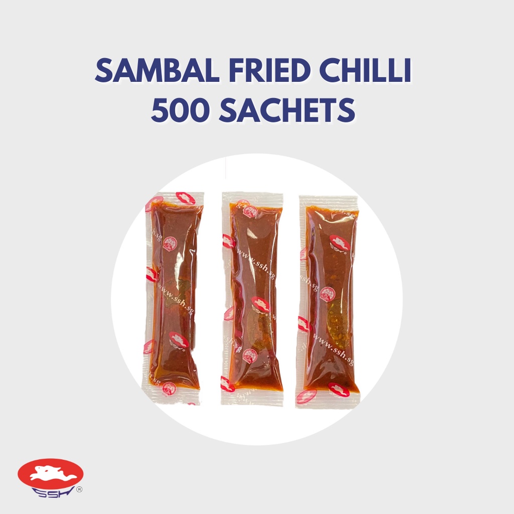 Fried Chilli Sambal ( 12g ) 500 Sachets | Shopee Singapore