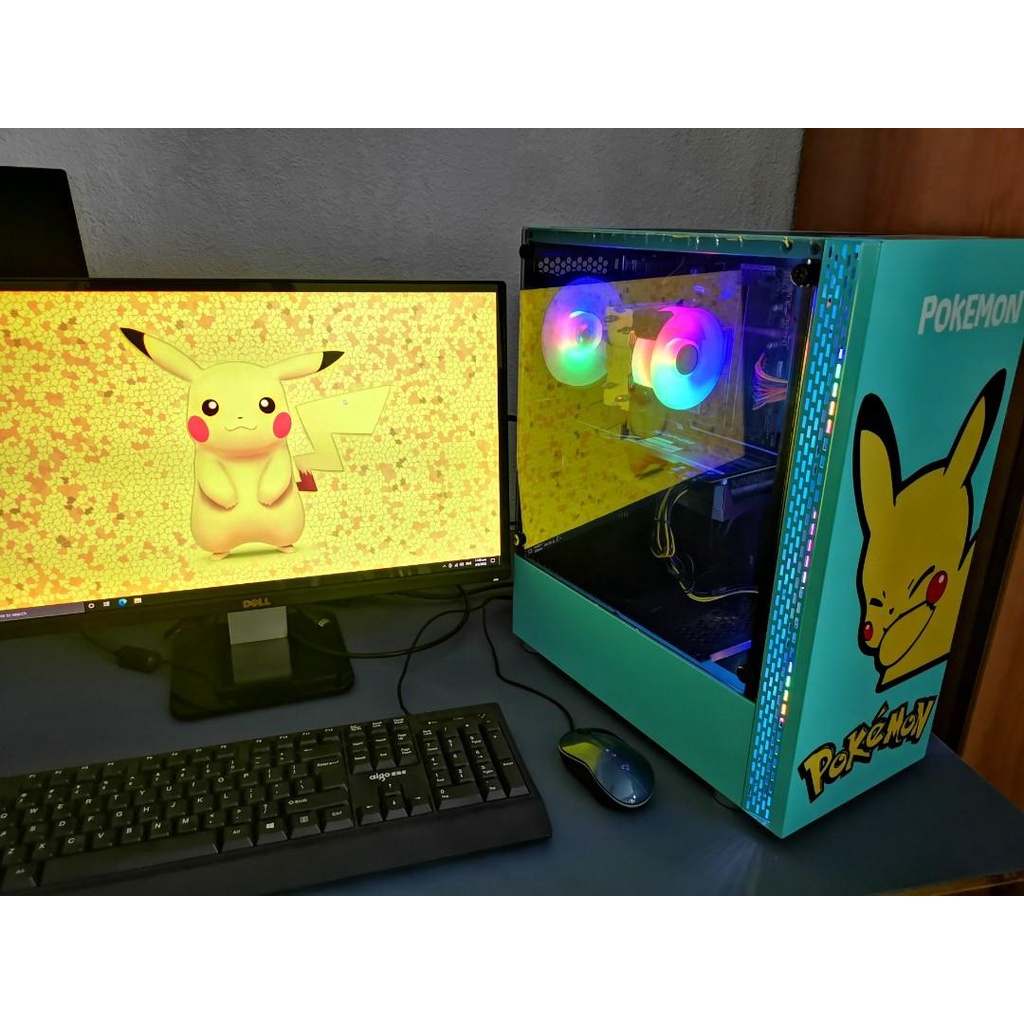Custom Pikachu Pokémon Desktop PC | Shopee Singapore