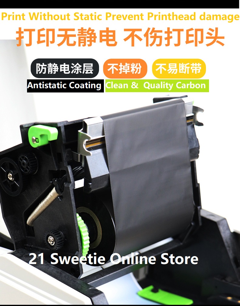 [ALL WAX] Premium ITW B220 S20 Wax Ribbon Combined Sizes Thermal ...