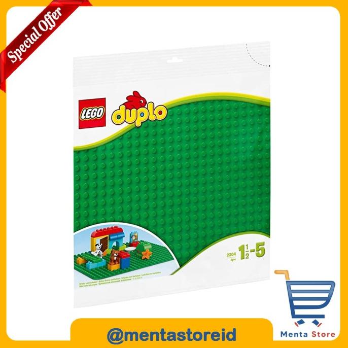 HIJAU Lego Duplo 2304 Large Building Base Plate Green Baseplate Big ...