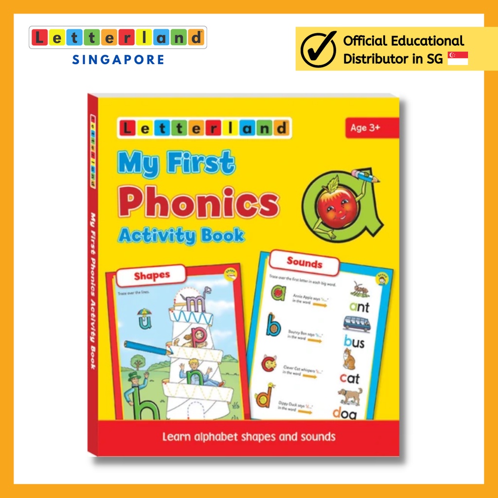 Letterland My First Phonics Activity Book | Shopee Singapore