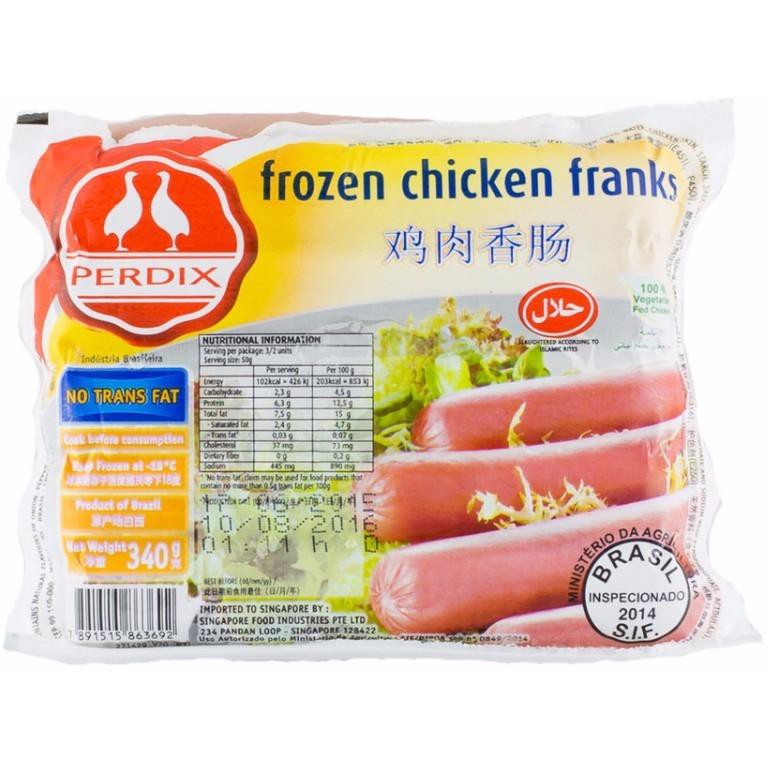 Perdix Frozen Chicken Franks | Shopee Singapore