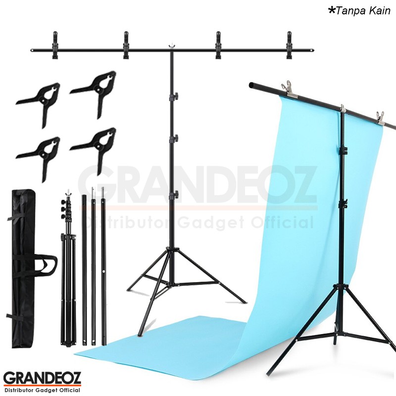 T Shape Pole Product Photo Background Tripod T-Shaped Bracket T Stand ...