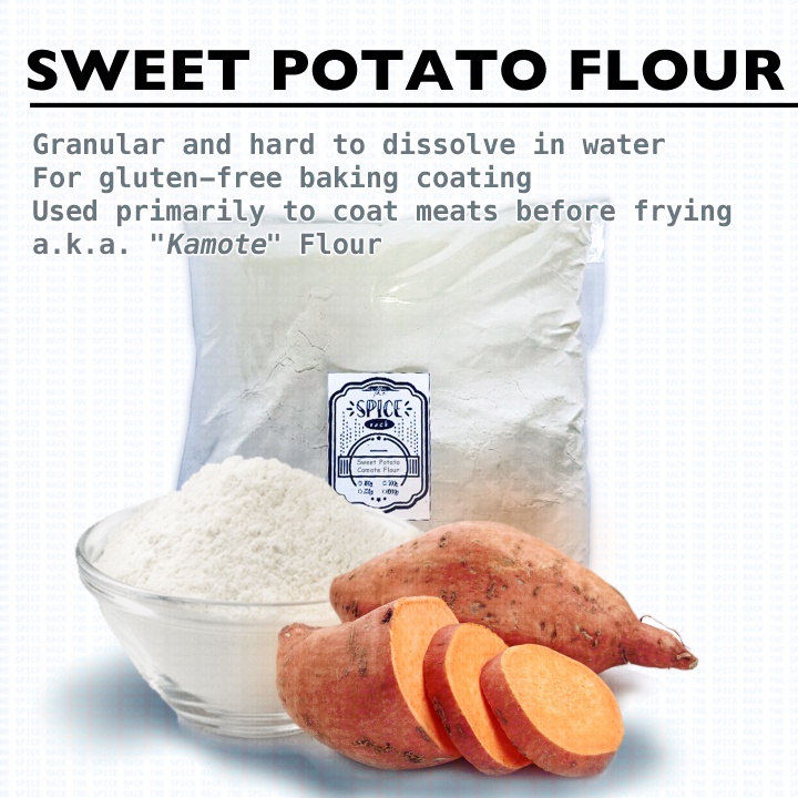Kamote Flour - Camote Flour - Sweet Potato Flour coarse 500 grams ...