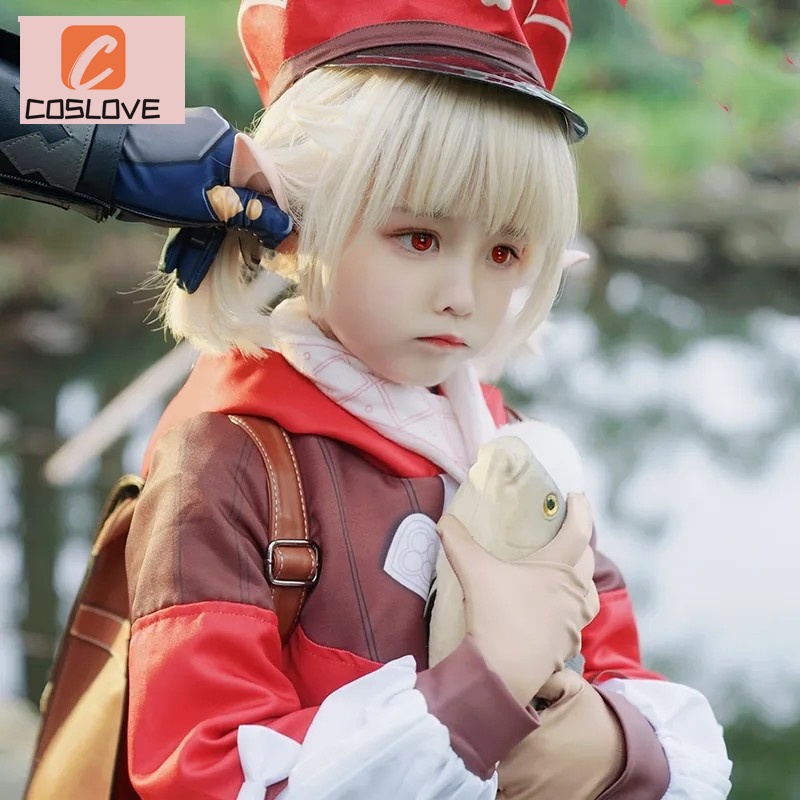 Genshin Impact Klee Children Cosplay Lolly cute Halloween gift Costume ...