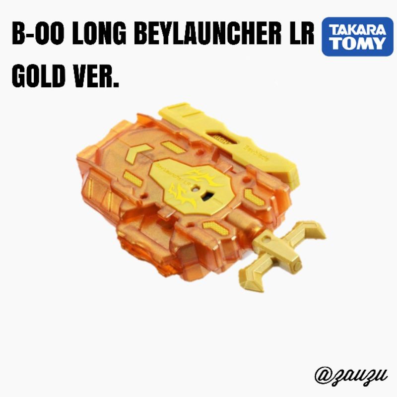 B 00 Takara Tomy Long Beyblade Launcher LR Gold Ver. | Shopee Singapore