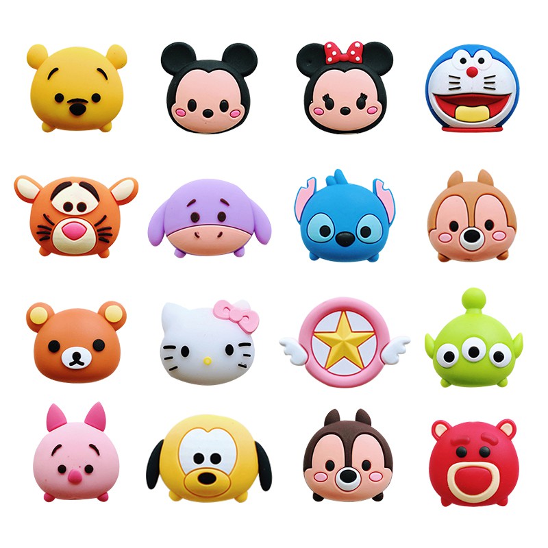 Elmo Buzz Sulley Charger Data Cable Protector Case For Android | Shopee ...