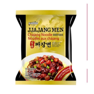 Jjajangmen Paldo Jjajangmyun Jjajangmyeon Chajang Noodle Korea 200g ...