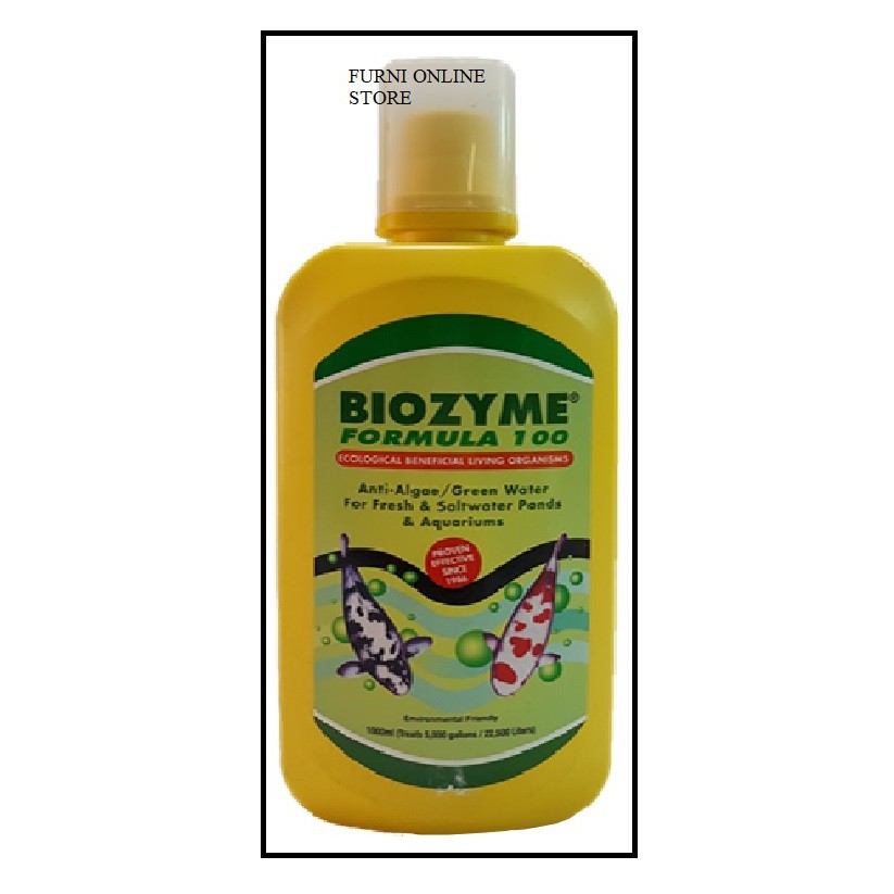 BIOZYME Formula 100 - Aquarium Algae and Green Water ( 1Liter ...