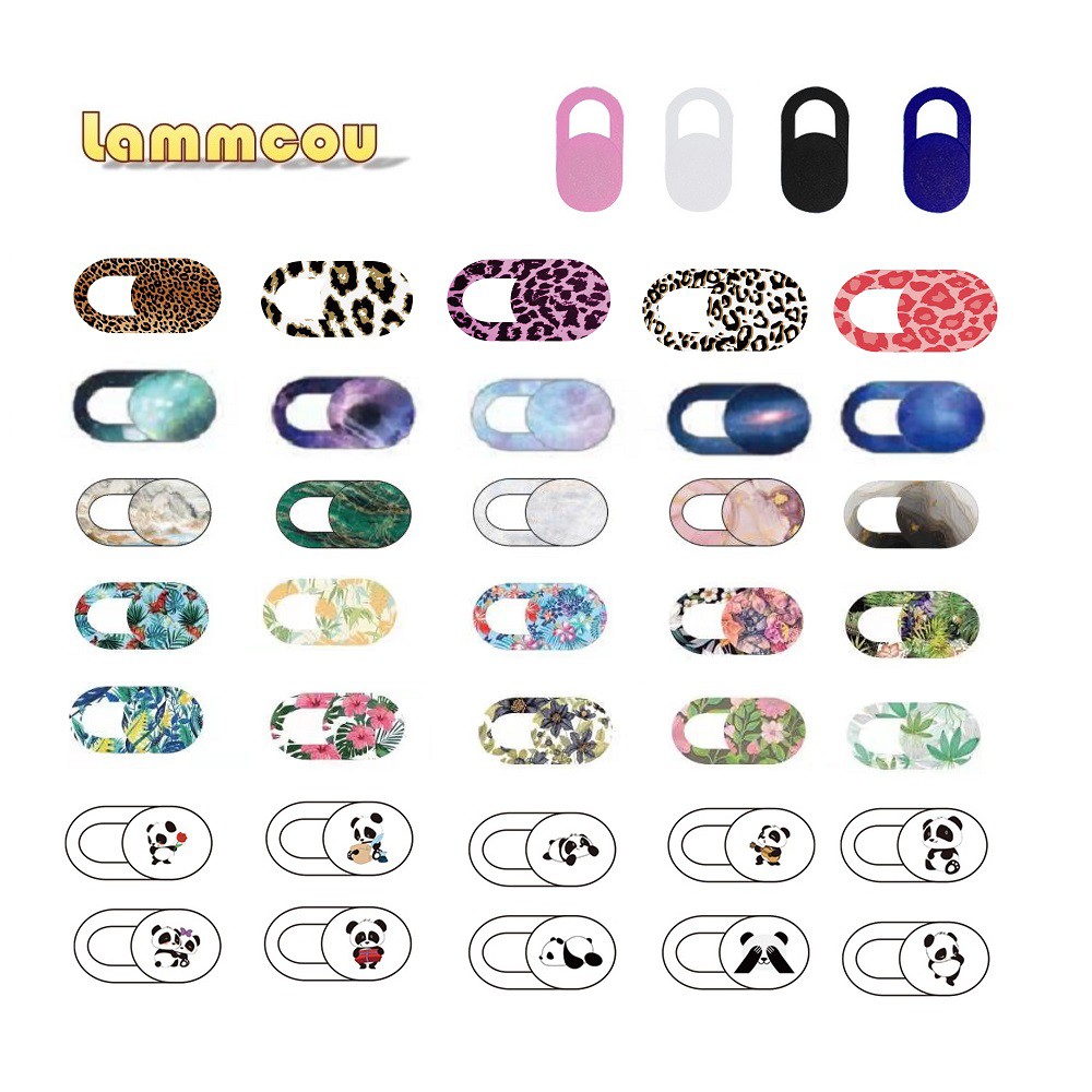 Lammcou 1pcs Universal Antispy Webcam Camera Cover Privacy Sticker for ...