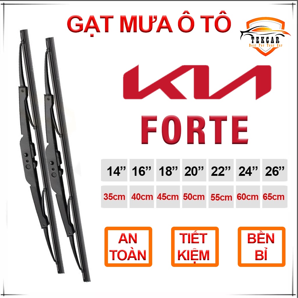 2014 Kia Forte Wiper Blade Size