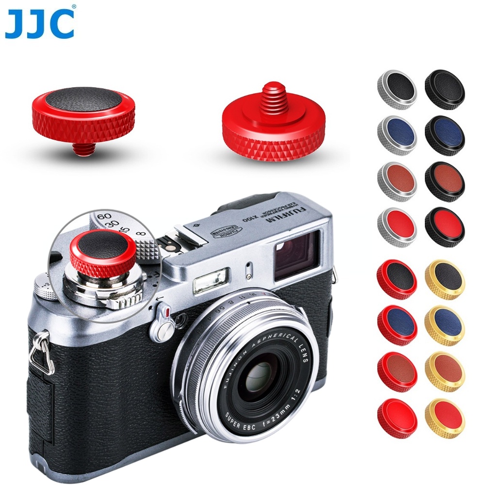 JJC Camera Shutter Button Soft Release for Fuji Fujifilm X-T50 X100VI X100V X100F X-T30 II X-T20 ...