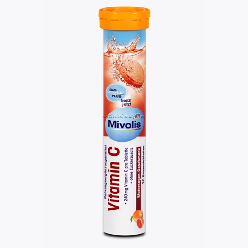 Mivolis German Vitamin C Effervescent Tablets 20's | Shopee Singapore