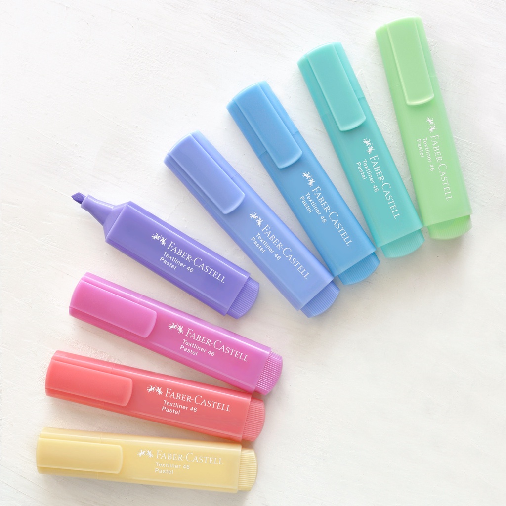 Faber-Castell Textliner 46/48 - Highlighter Pastel/Metallic ...