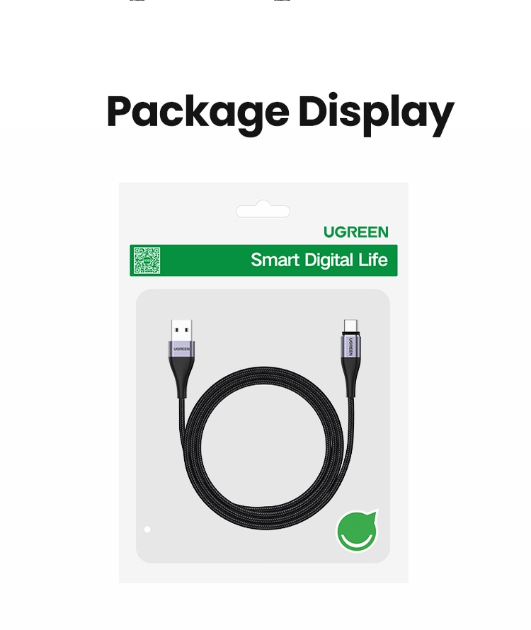 UGREEN 100cm Magnetic USB Cable Micro USB Cable | Shopee Singapore