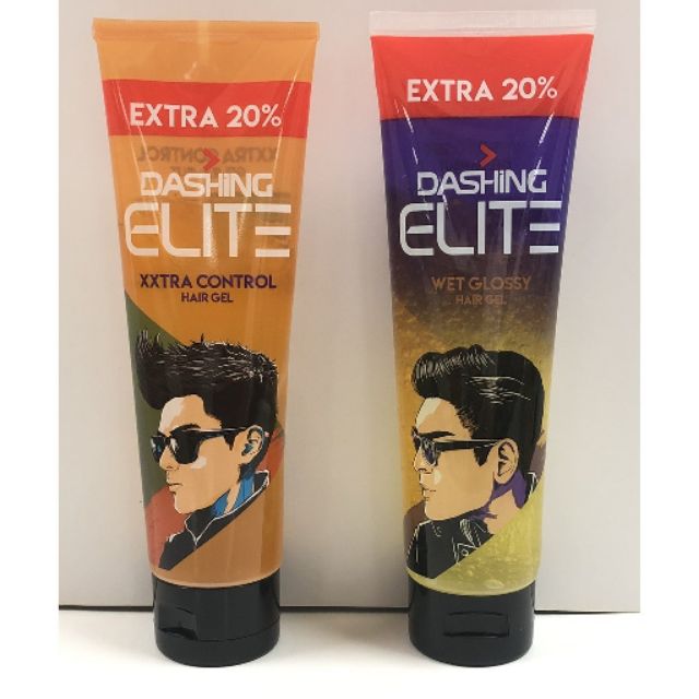Dashing Elite Hair Gel (120gm / 180gm Tube ) / (150gm / 250gm Jar ...