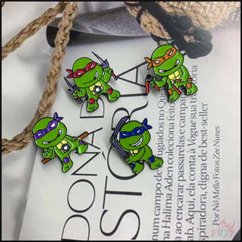 Teenage Mutant Ninja Turtles Brooches ★ 1Pc Cartoon Doodle Enamel Pins ...