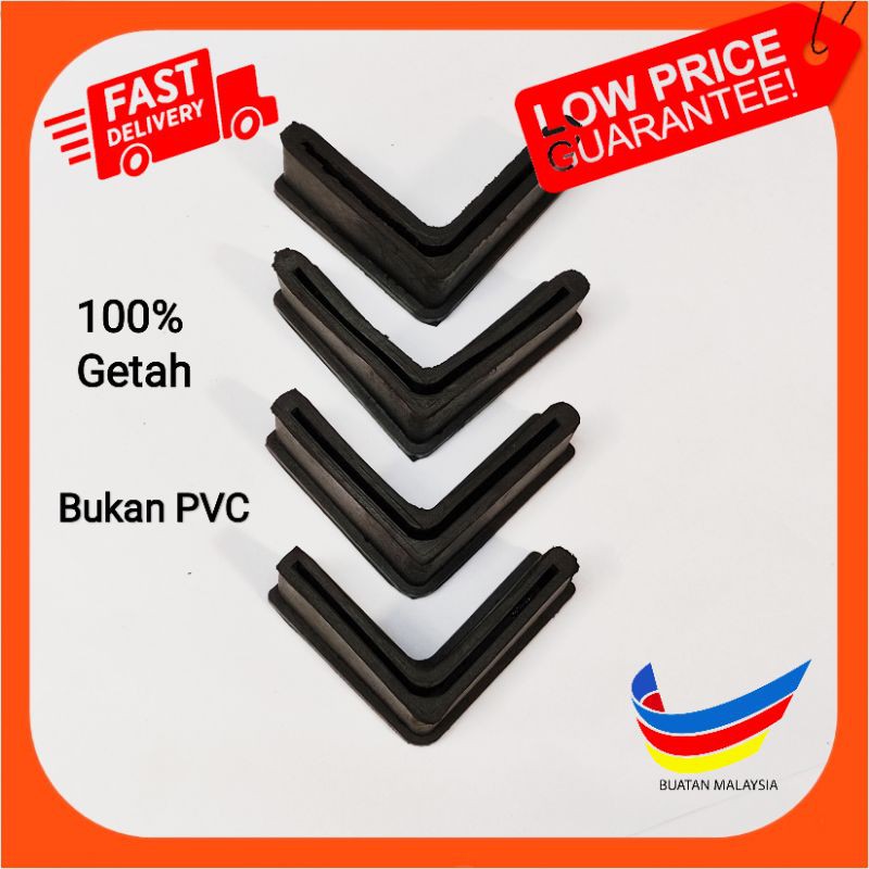 Slotted Angle Bar Rubber Base / Tapak Besi Rak Lubang | Shopee Singapore