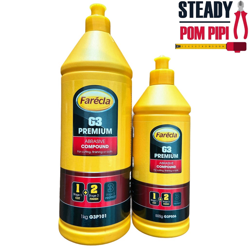 FARECLA G3 PREMIUM ABRASIVE COMPOUND (500G/1KG) | Shopee Singapore