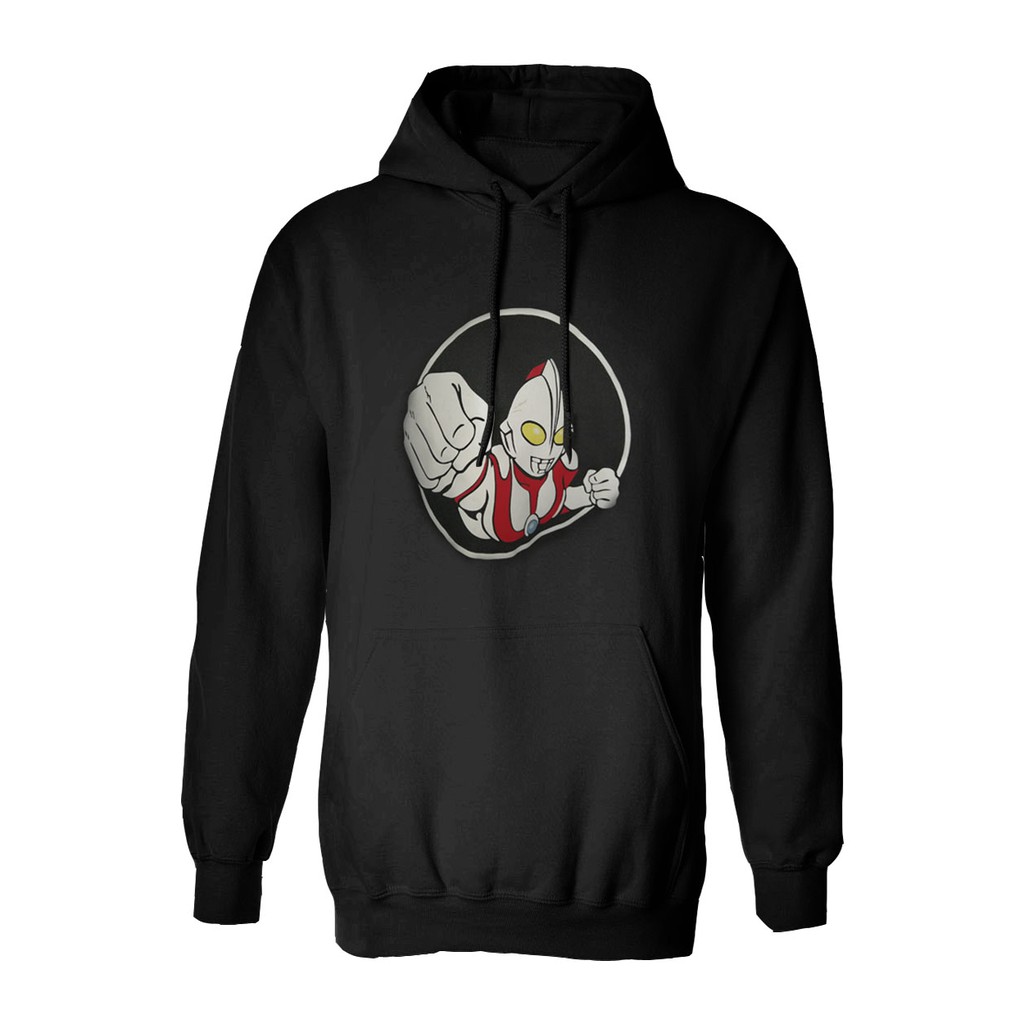 Ultraman Black Hoodie jacket (male / female) | Shopee Singapore