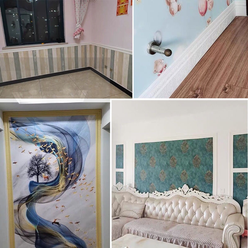 🔥 Lowest Price 🔥 3D Border Wallpaper 8x230cm Wall Decor Ceiling Foam ...