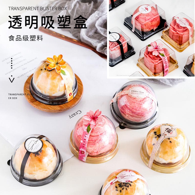 50pcs 2025 Mid-autumn Mooncake trays 50g/70g/100g Mooncake case ...