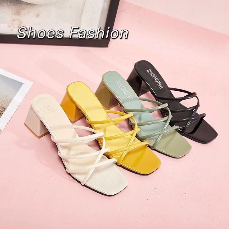 TX240 Women's Shoes Fashion 2 Inches High Heel ** Not Slender Feet Plus ...