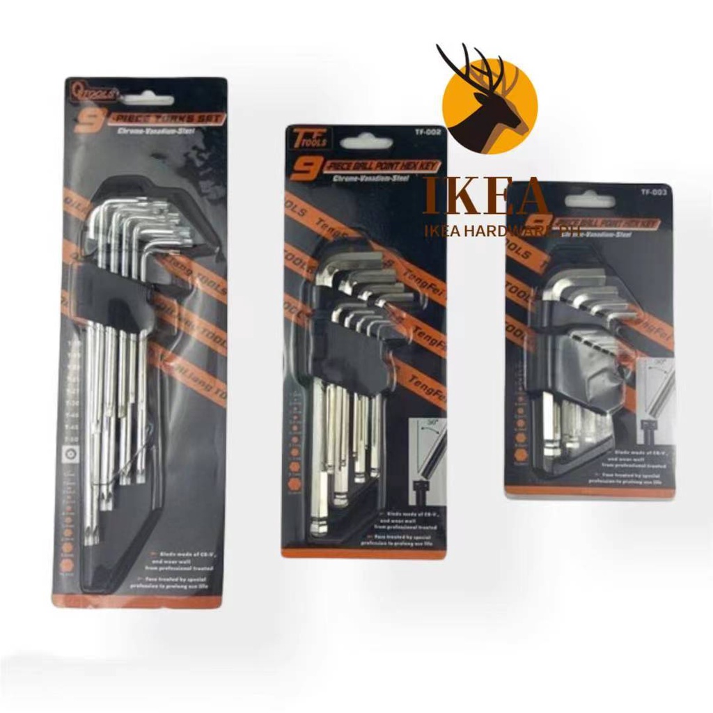 IKEA Allen Wrench Set Heavy Duty ( HEX KEYS ) | Shopee Singapore