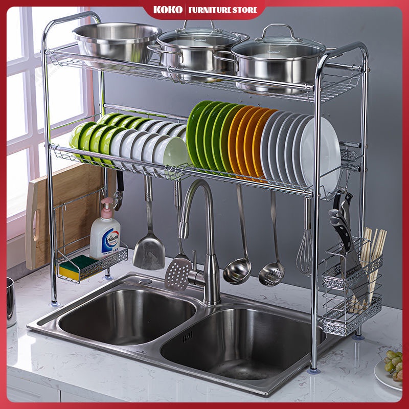 Kitchen racks, dish racks, drain racks, stainless steel sinks, storage ...