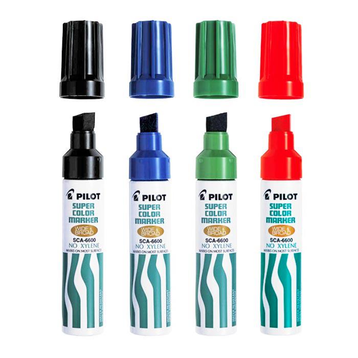 Pilot SCA6600 Super Color Marker Pen Jumbo Wide Broad SCA6600 | Shopee ...