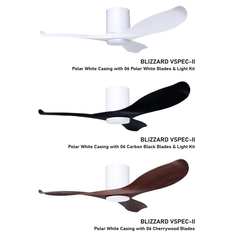 PO Ceiling Fan Blizzard VSPEC-II | Shopee Singapore