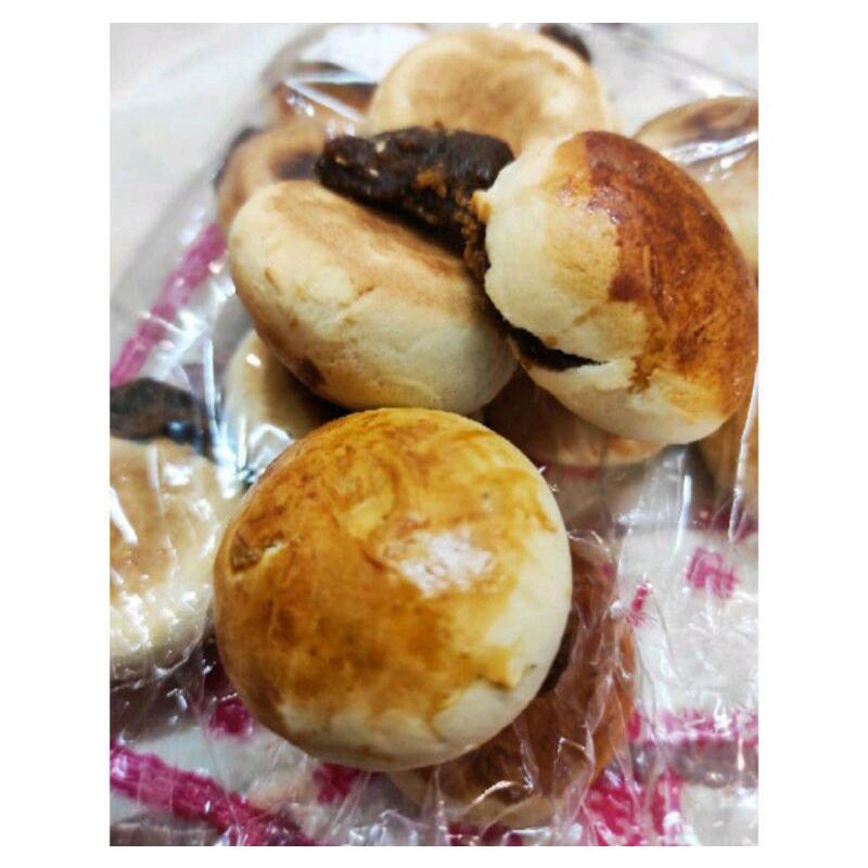 槟城著名福禄寿餠铺班兰斑斓芝麻黑糖香饼 Penang HOCK LOK SIEW Pandan Brown Sugar Biscuit ...