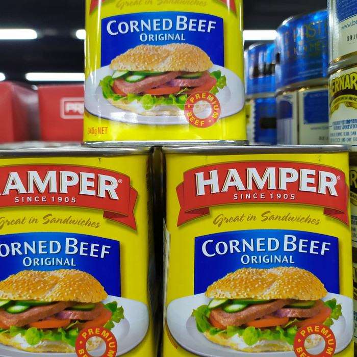 Hamper Corned Beef Original Great In Sandwich 340gram | Shopee Singapore