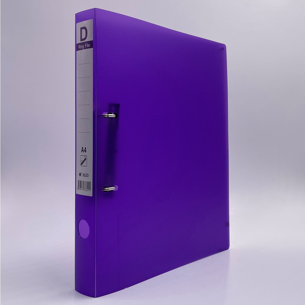 A4 PP 2-D Ring File with Side Pocket & compressor HK3620 | Shopee Singapore