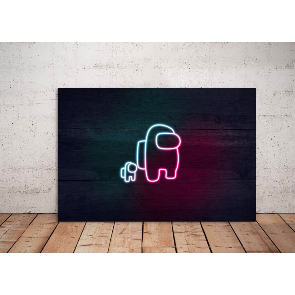 HIASAN DINDING Amongus Wall Poster/ Among Us Home Wall Decoration/Wall ...