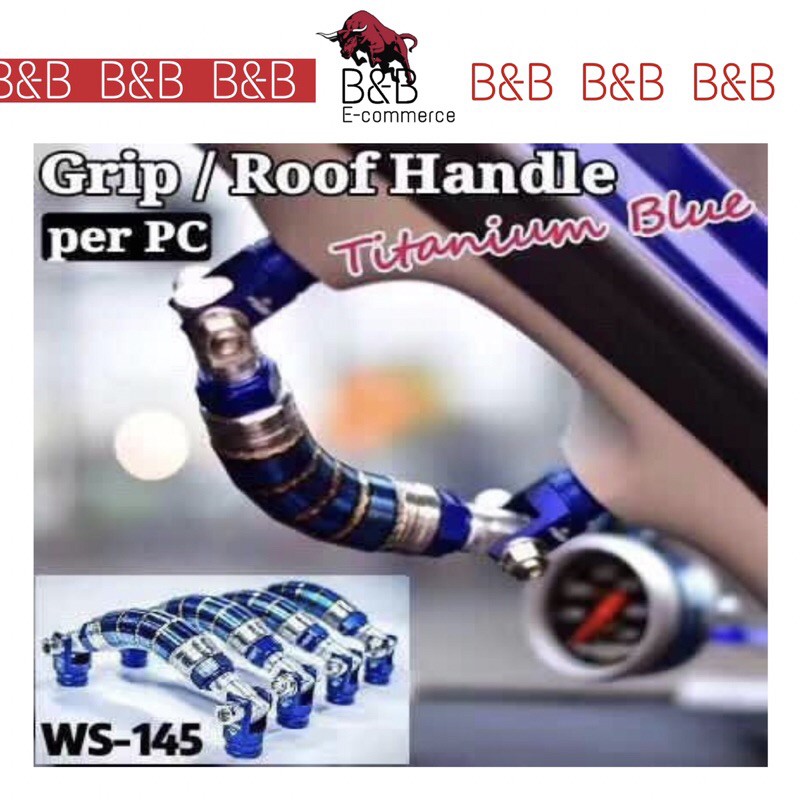 1pc TITANIUM HANDLE BAR Universal Grip Roof Door Handle for car SUV ...