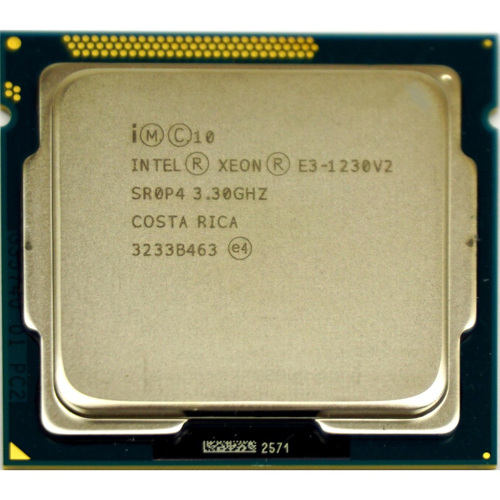 Intel Xeon E3 1230 V2 LGA 1155 ( Equivalent to i7 3770) 1230V2 4core ...