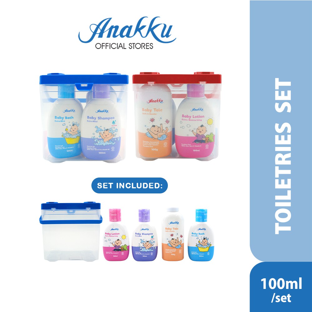 Anakku Baby Care Toiletries Travel Set 100ml TS118 | Shopee Singapore