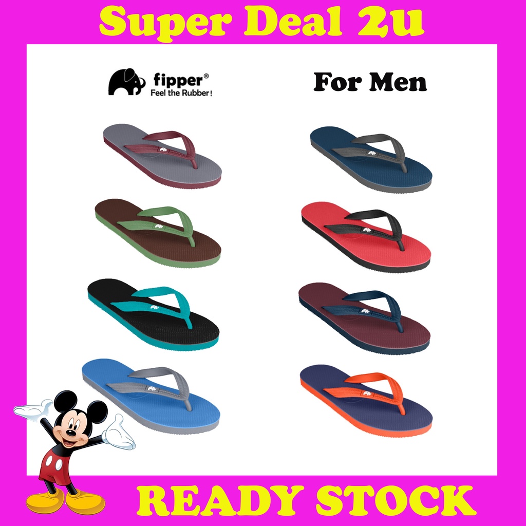 Fipper Slipper Walker Natural Rubber | Shopee Singapore