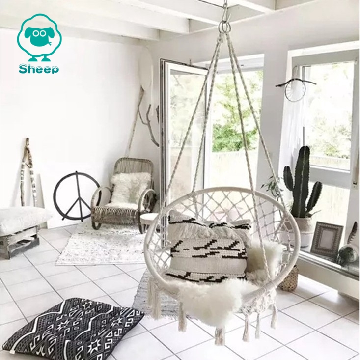 SHEEP Hanging Basket Indoor Adult Swing Chair Kerusi Buaian Six colors ...