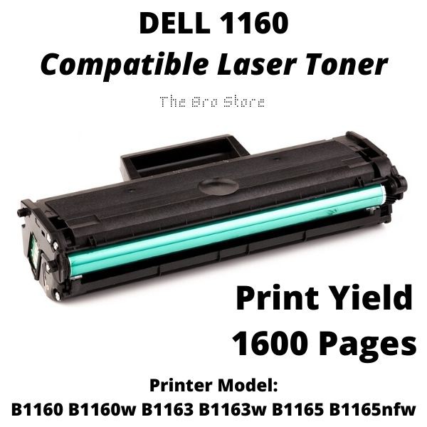 DELL B1160 B1160w B1163 B1163w B1165 B1165nfw Compatible Black Laser ...