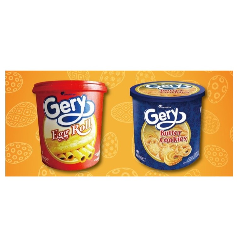 GERY EGG ROLL 210G, BUTTER COOKIES 300G | Shopee Singapore