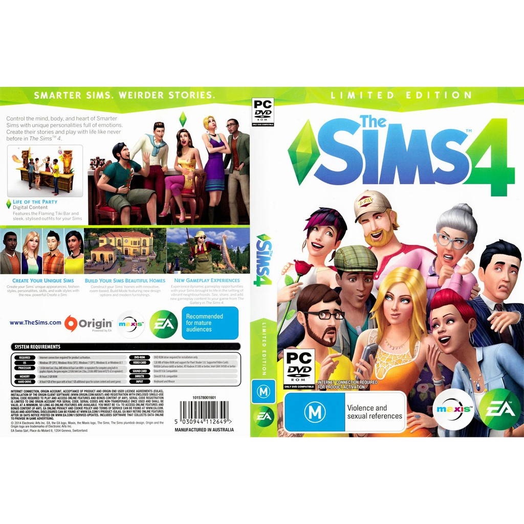 [PC] The Sims 4 [Incl. All DLCs] [Offline] [DVD PC Games] | Shopee ...