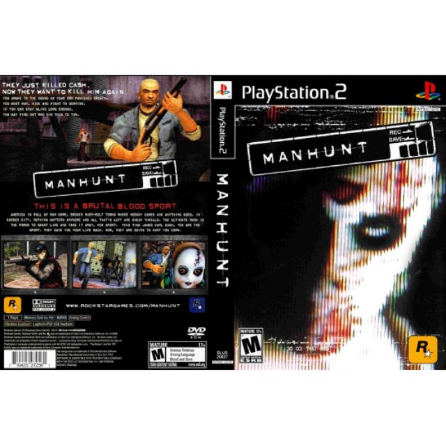 PS2 GAMES COLLECTION (Manhunt) | Shopee Singapore