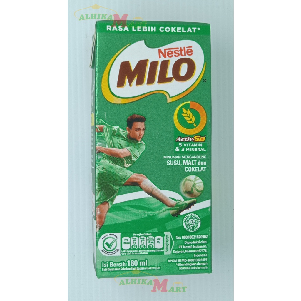 Nestle Milo Activ Go Chocolate UHT Net 180ml | Shopee Singapore