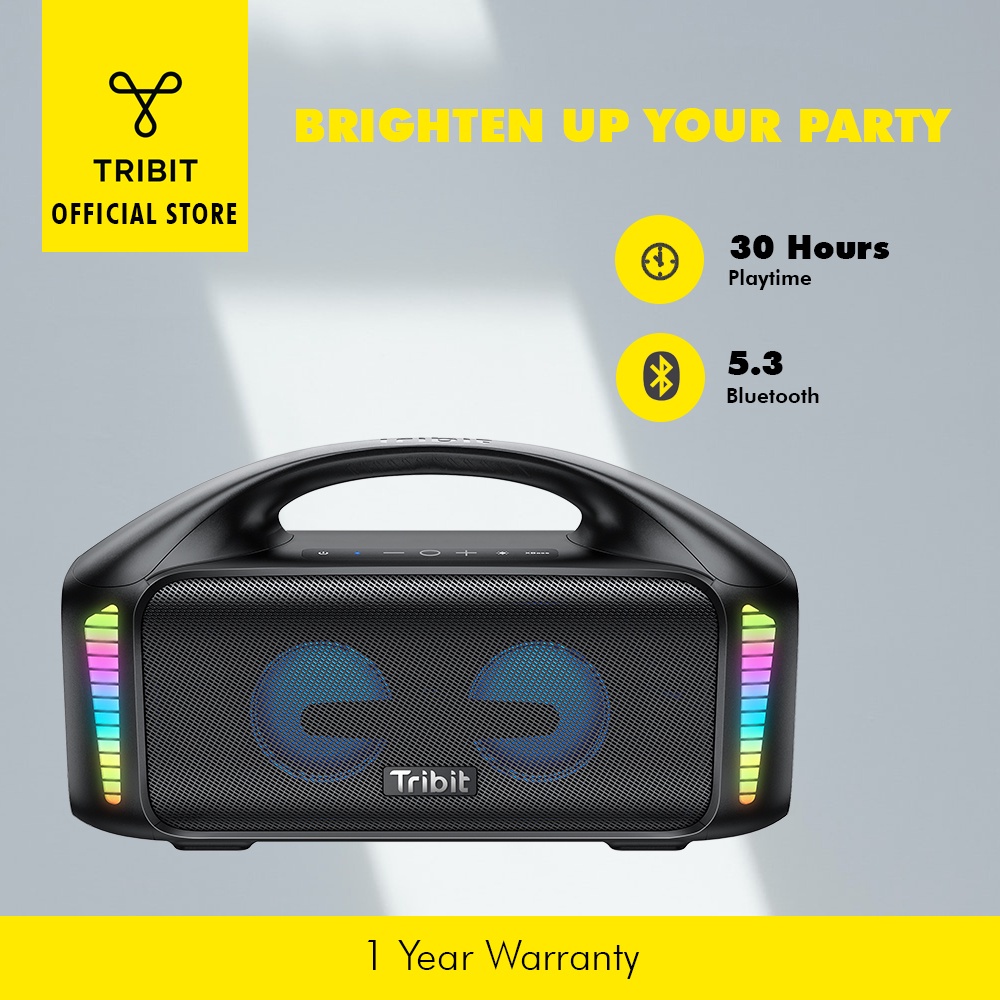 TRIBIT STORMBOX BLAST BLUETOOTH SPEAKER 90W | Shopee Singapore