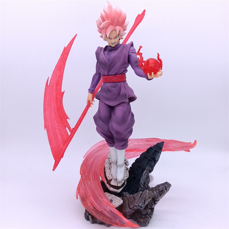 Beautiful black songoku Model (dragonball) | Shopee Singapore