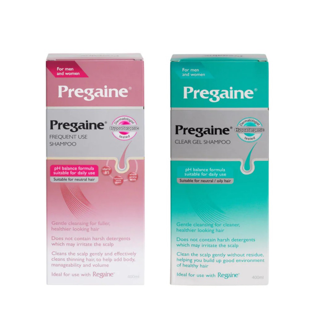 PREGAINE CLEAR GEL / FREQUENT USE SHAMPOO 400ML - BEAUTY LANGUAGE ...