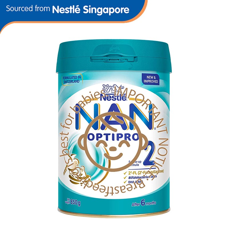 Nestle NAN Optipro Stage 2 Infant Formula 850g - From 6 Months | Shopee ...